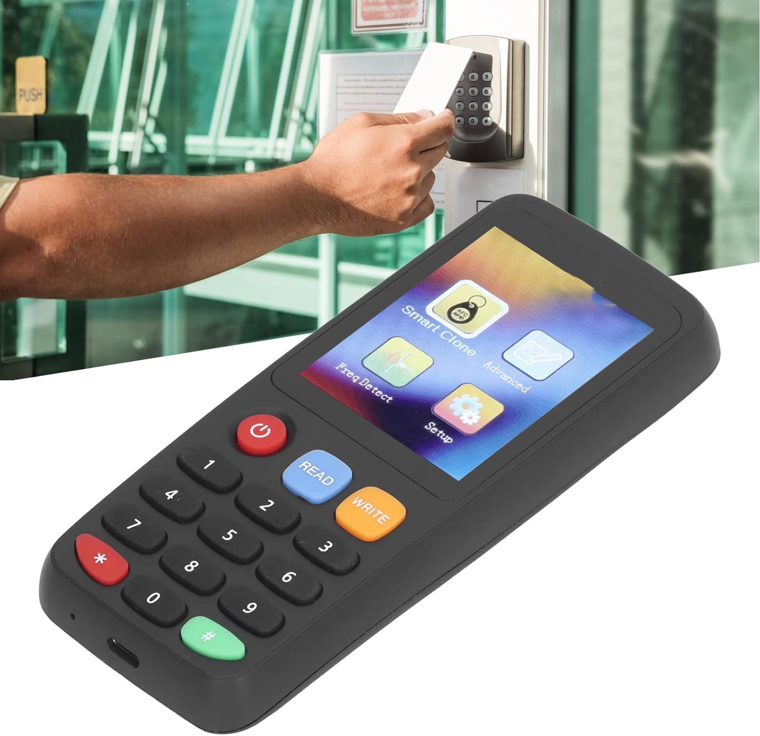 Rubik X7-B RFID & NFC Card Reader Writer Copier, Support ID-125Khz, IC ...